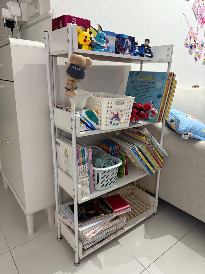 Book Rack, Furniture & Home Living, Furniture, Shelves, Cabinets ...