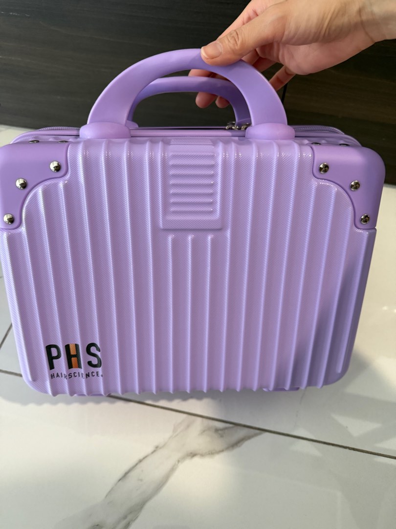 Brand new PHS mini purple travel hand luggage, Hobbies & Toys, Travel ...
