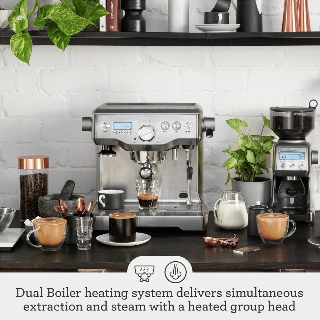 Breville BES-920 Dual Boiler Coffee Machine - Free delivery, TV & Home ...