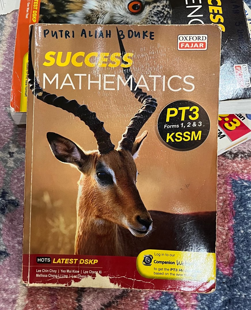 BUKU SUCCESS MATHEMATICS PT3 TINGKATAN 1,2&3, Hobbies & Toys, Books & Magazines, Assessment ...