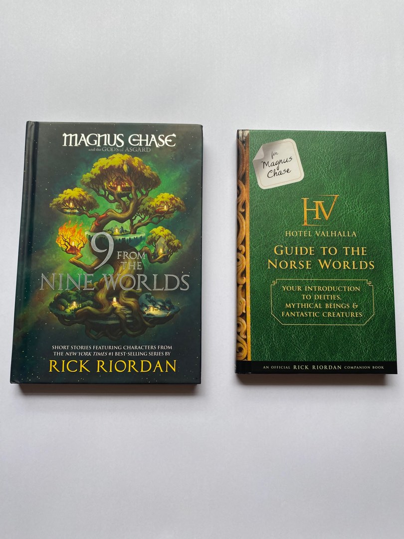 [bundle] Magnus Chase From the Nine Worlds and Hotel Valhalla Guide to ...