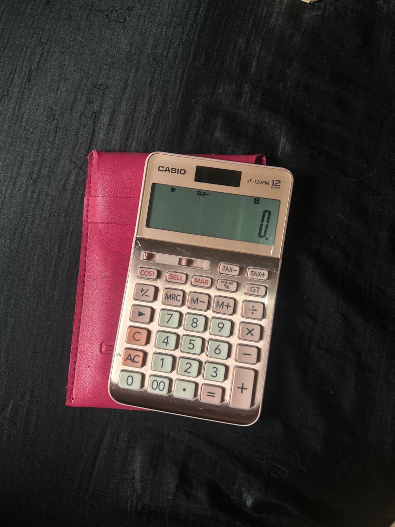 CASIO Basic Calculator (JF-120FM), Hobbies & Toys, Stationary & Craft, Stationery & School ...