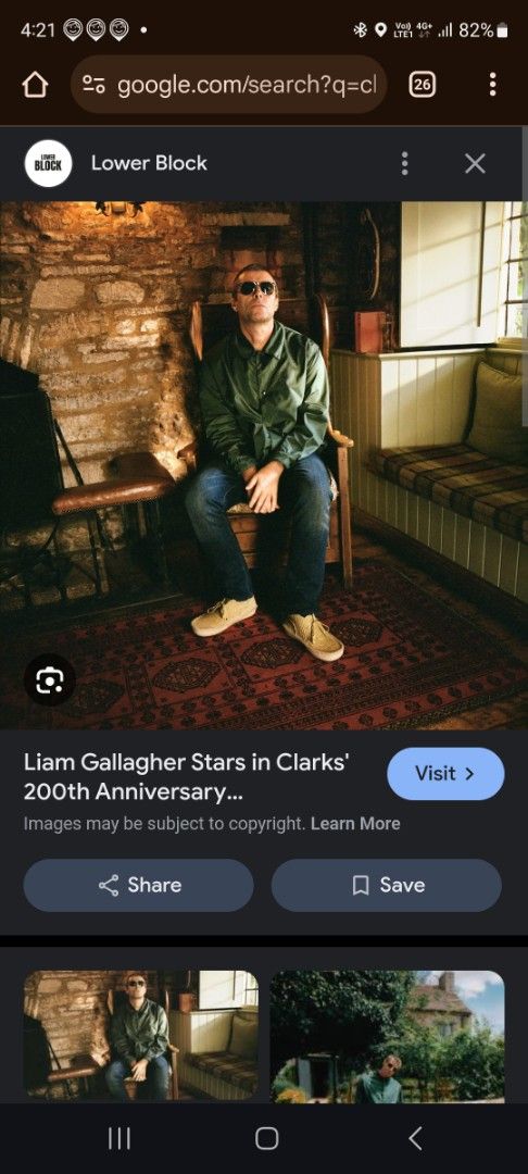 Clarks x liam gallagher oasis, Men's Fashion, Footwear, Casual shoes on Carousell