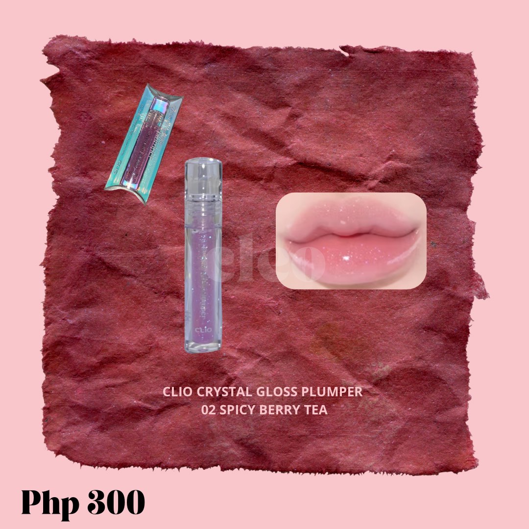 CLIO | Crystal gloss plumper (02 spicy berry tea), Beauty & Personal ...