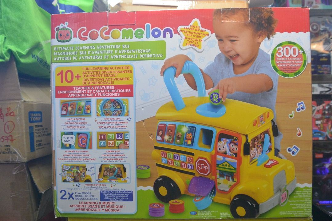 Cocomelon Ultimate Learning Adventure Bus, 興趣及遊戲, 玩具 & 遊戲類 - Carousell