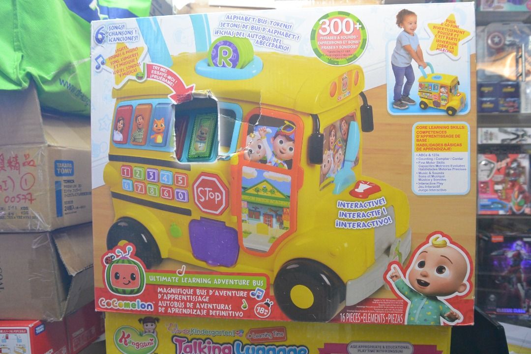 Cocomelon Ultimate Learning Adventure Bus, 興趣及遊戲, 玩具 & 遊戲類 - Carousell