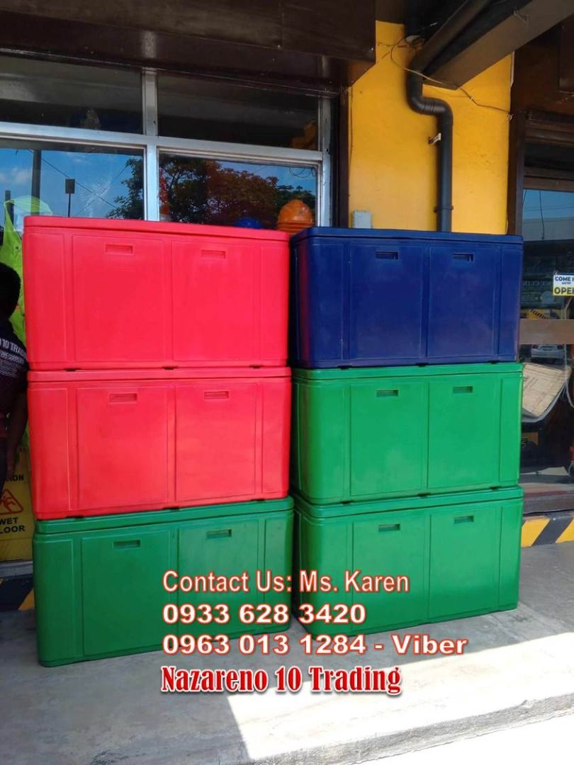Cooler Boxes HDPE Polyethylene Plastic with U.V Stabilizer., Commercial ...
