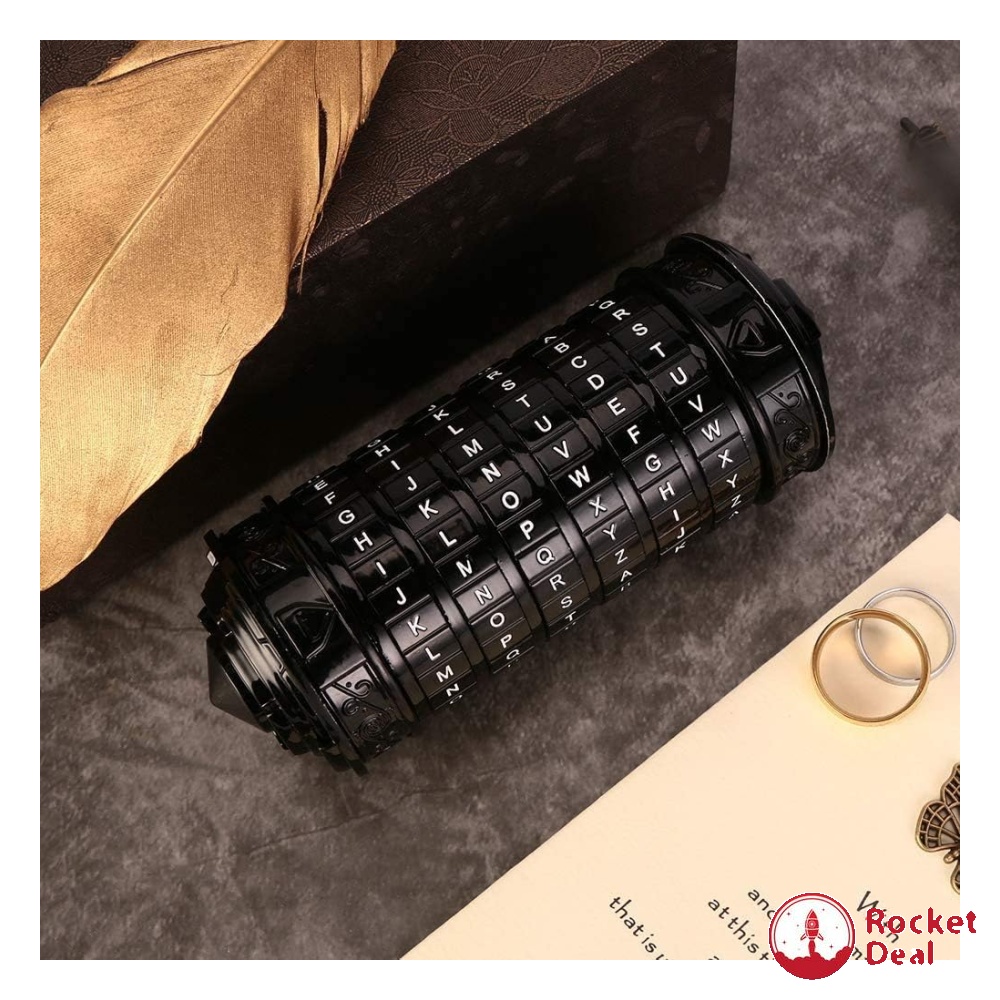 Cryptex Da Vinci Code Mini Cryptex Lock Puzzle Boxes with Hidden ...
