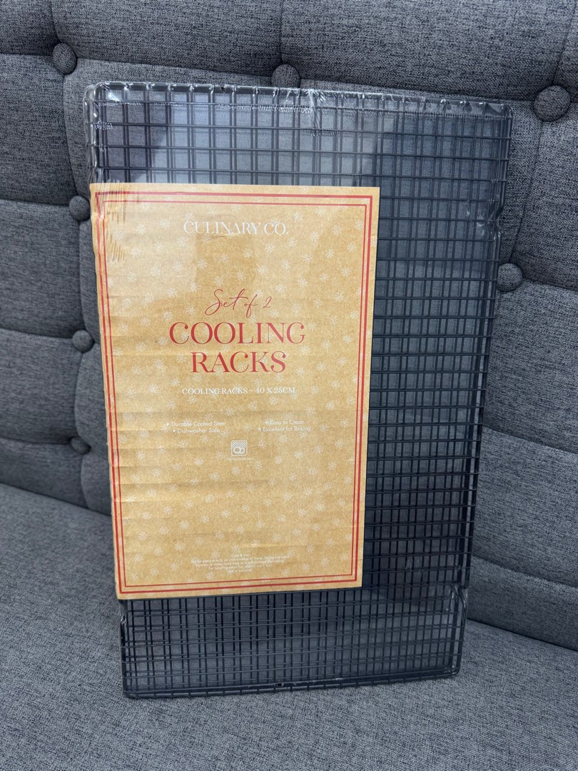 Culinary Co Set of 2 Cooling Racks, Furniture & Home Living ...