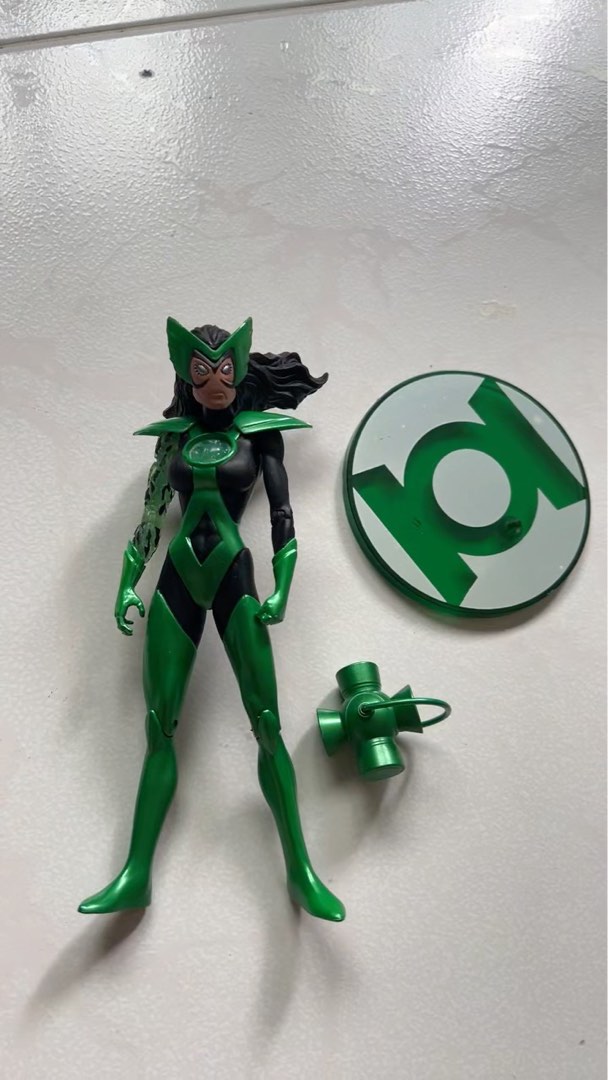 DC Direct Alpha Green Lantern Boodikka Action Figure, Hobbies & Toys ...