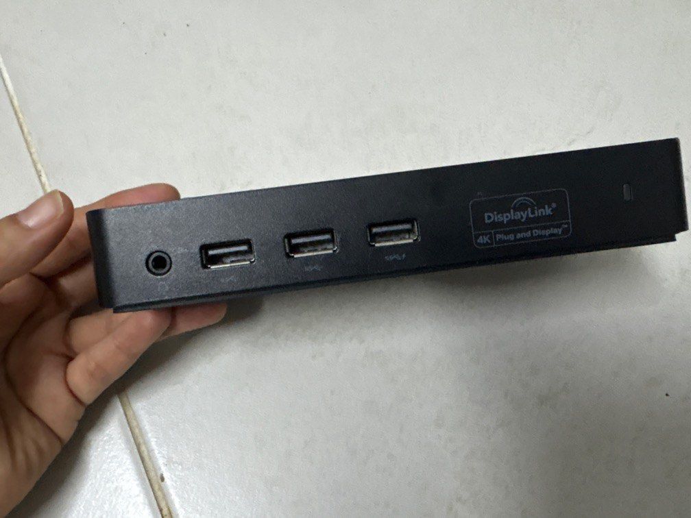 Dell D3100 Triple Display USB 3.0 Ultra HD 4k Resolution DisplayLink ...