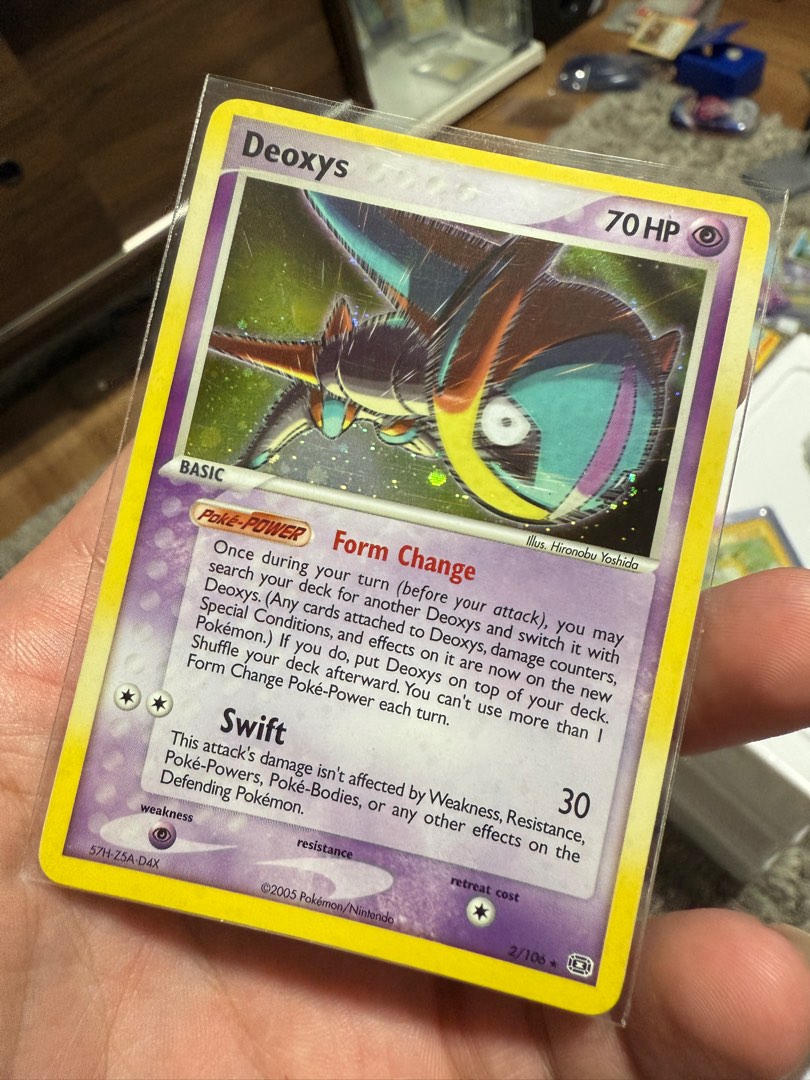 Deoxys | EX Emerald 2005, #02/106, Hobbies & Toys, Toys & Games on ...