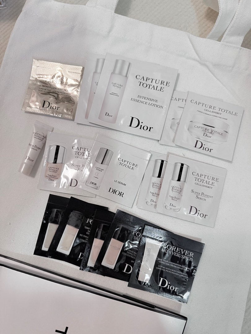 Dior sample set, Beauty & Personal Care, Face, Face Care on Carousell