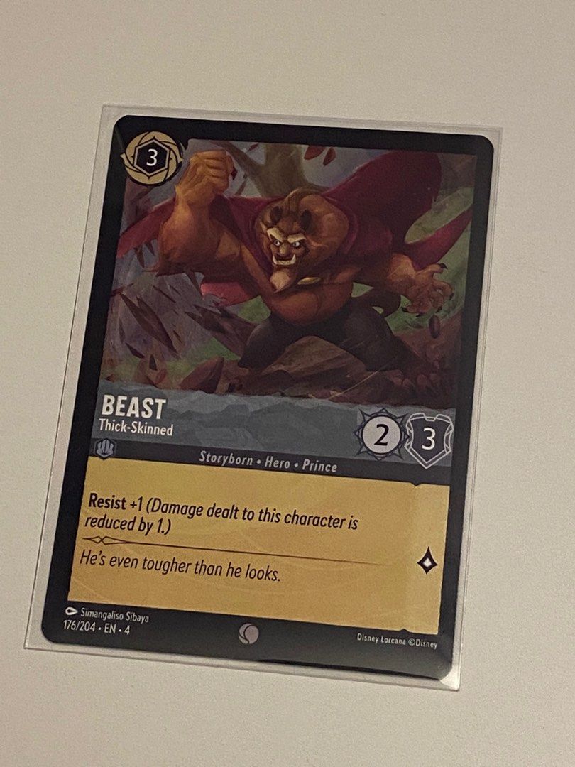 Disney Lorcana TCG - Beauty & The Beast (7pc set), Hobbies & Toys, Toys ...