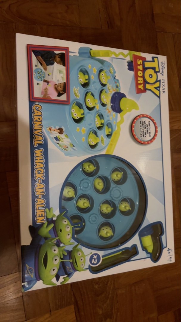 Disney Pixar Toy Story Carnival Whack-A-Alien Game, Hobbies & Toys ...