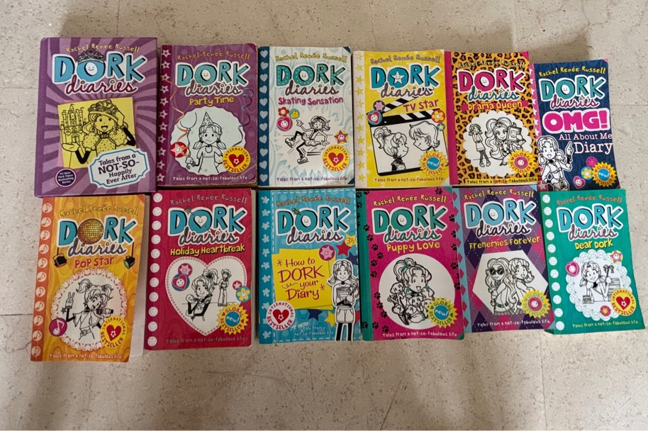 Dork diaries whole set, Hobbies & Toys, Books & Magazines, Fiction ...