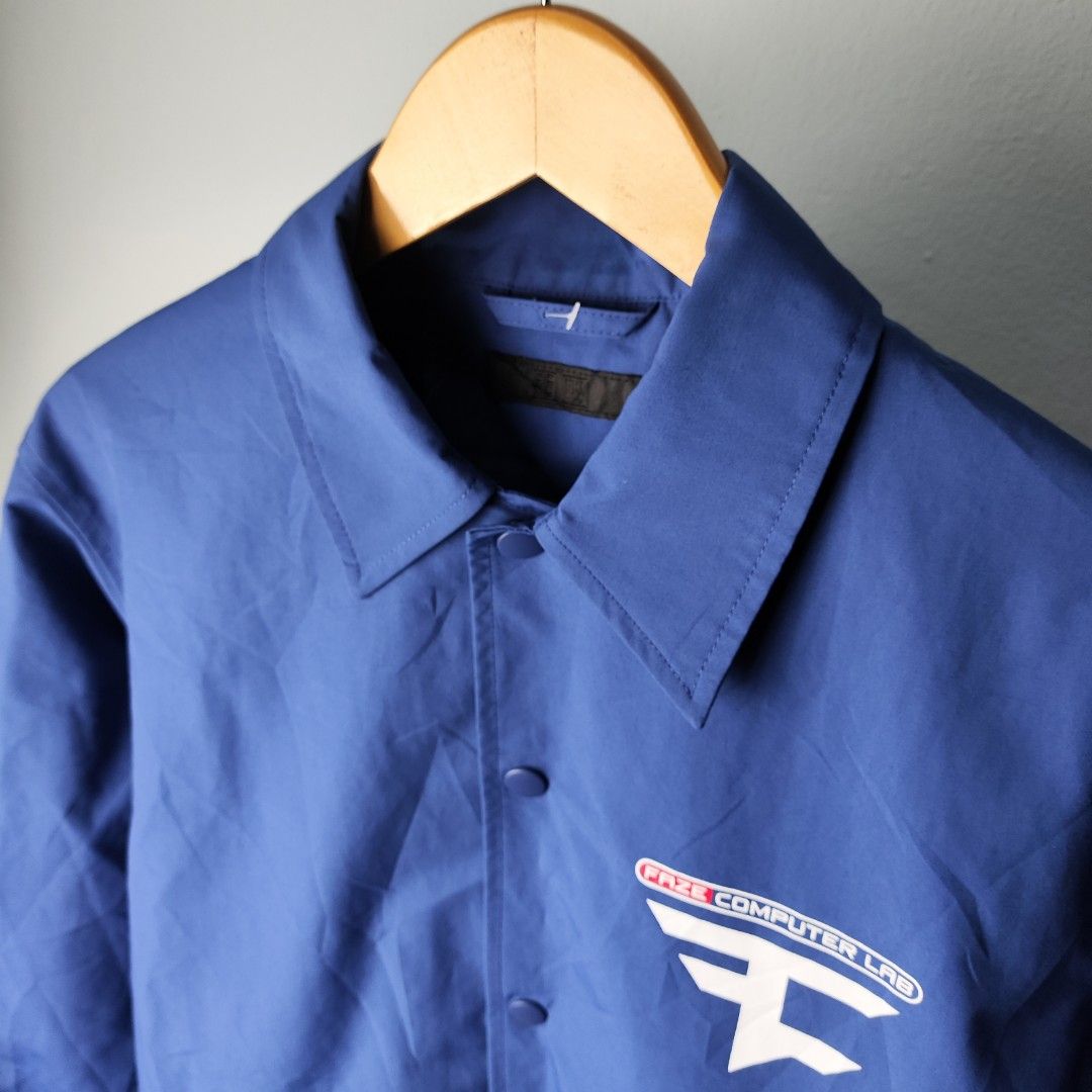 Faze Clan Gaming Team X Uniqlo Coach Jacket, Men's Fashion, Coats ...