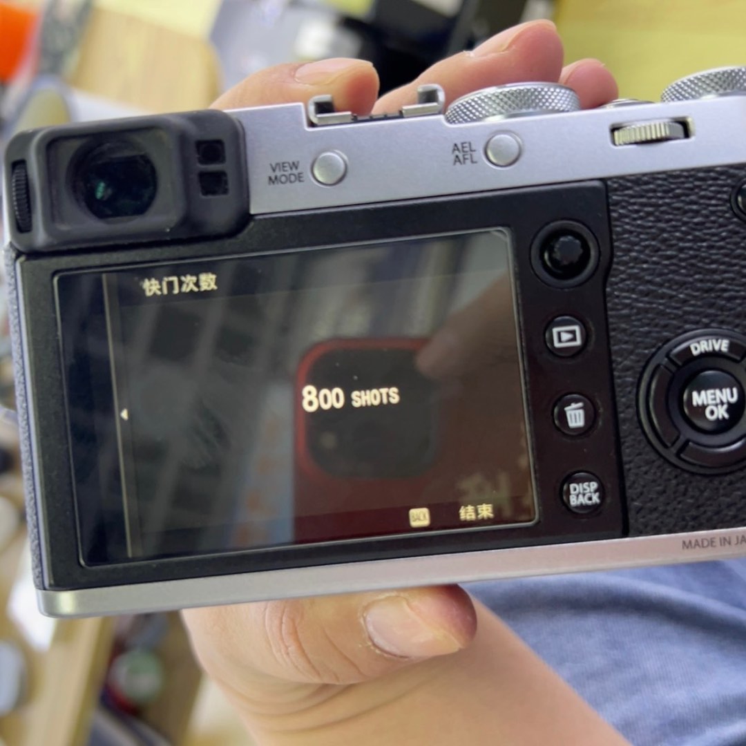 Fuji X100F 800 shutter, Photography, Cameras on Carousell