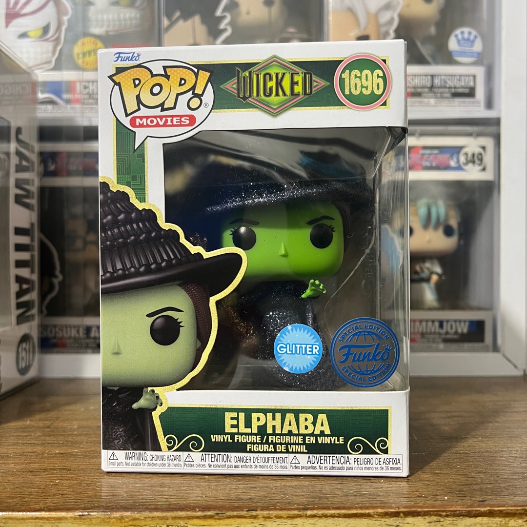 Funko Pop: Wicked - Elphaba Glitter SE, Hobbies & Toys, Toys & Games on ...