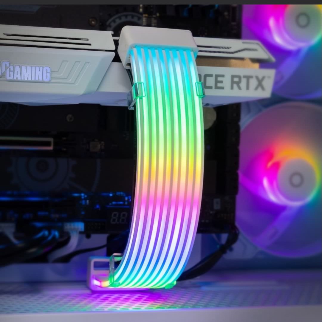 Gaming pc tecware flex ARGB cable aesthetic, Computers & Tech, Parts ...