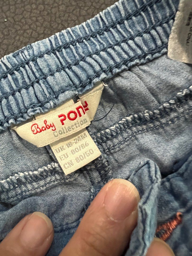 Girl Demin Short, Babies & Kids, Babies & Kids Fashion on Carousell