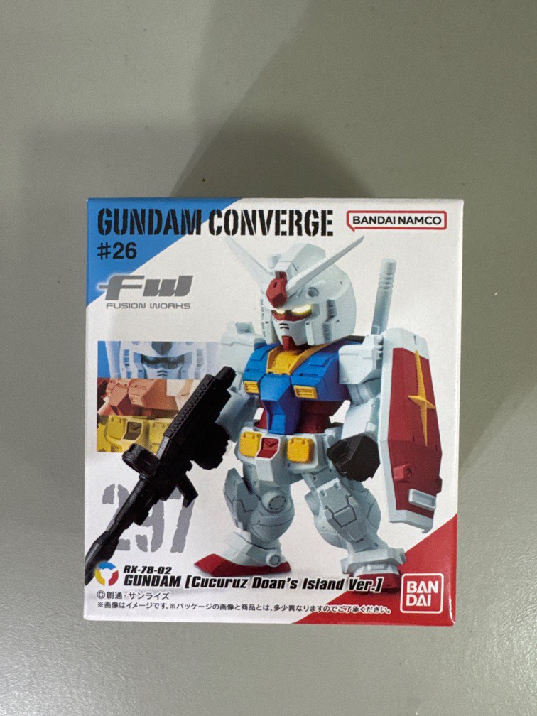 Gundam Converge #26 Gundam 297, Hobbies & Toys, Toys & Games on Carousell