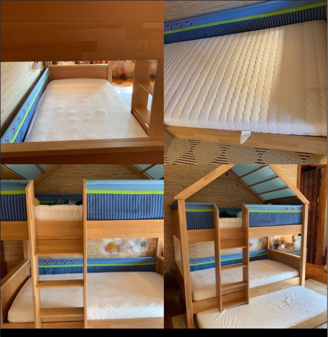 HABA Matti Bunk Bed, Furniture & Home Living, Furniture, Bed Frames ...