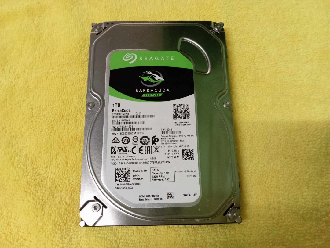 hard disk seagate barracuda 1tb, Computers & Tech, Parts & Accessories ...
