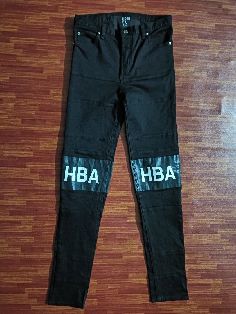 HBA HOOD BY AIR JEANS, Men's Fashion, Bottoms, Jeans on Carousell