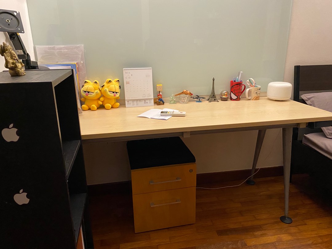 Herman miller Study/ work Table, Furniture & Home Living, Furniture ...