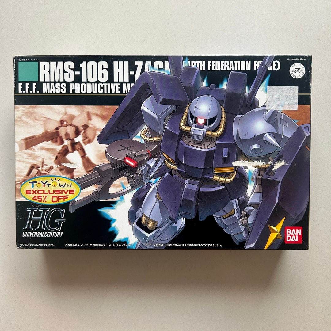 HG Hi-Zack (Old Print), Hobbies & Toys, Toys & Games on Carousell