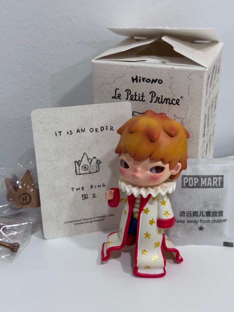 Hirono - The King | UNSEALED | with display box |Le Petit Prince series ...