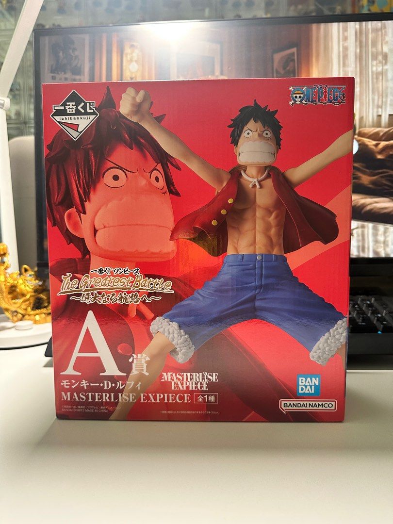 Ichiban Kuji | One Piece - Masterlise Expiece Luffy Figure, Hobbies ...