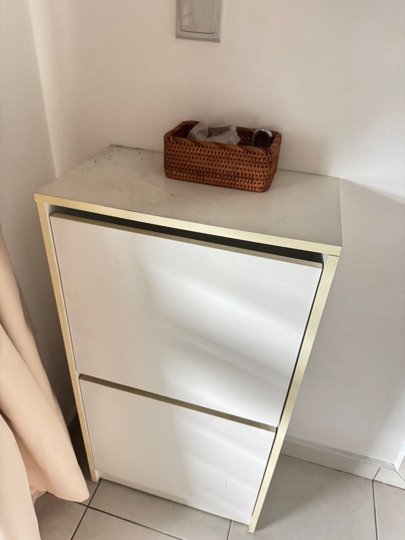 Ikea 2 tier shoe shelf, Furniture & Home Living, Furniture, Shelves ...