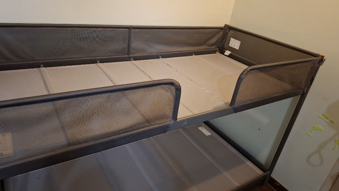 IKEA double decker bed frame, Furniture & Home Living, Bedding & Towels ...