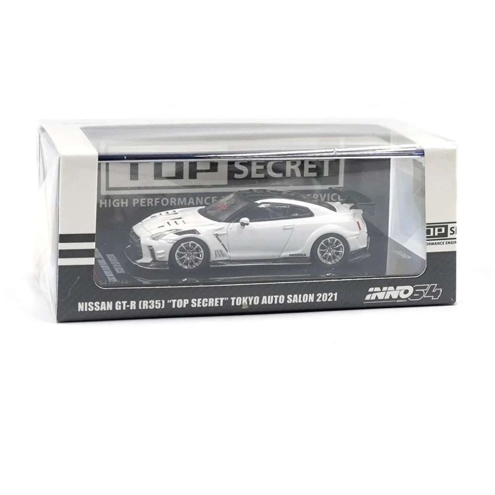 Inno64 1/64 Scale Nissan GT-R R35 TOP SECRET Tokyo Auto Salon 2021 Die ...