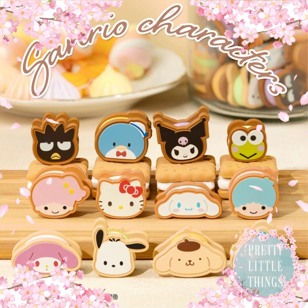 [INSTOCK] PLAYTIME UNLIMITED SANRIO CHARACTERS CREAM SANDWICH COOKIES ...