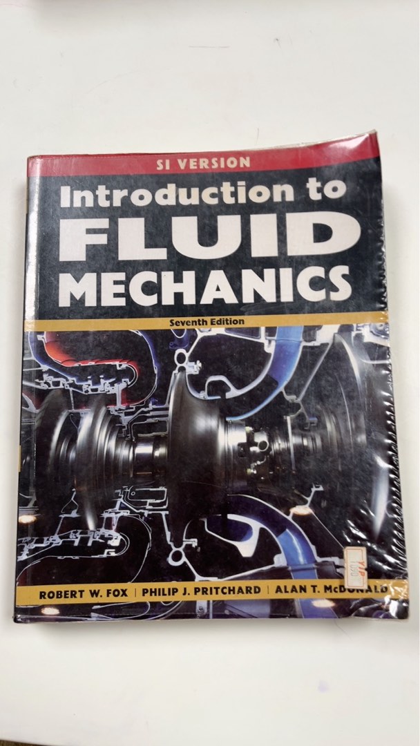Introduction to Fluid Mechanics 7th Edition, Hobbies & Toys, Books & Magazines, Textbooks on ...