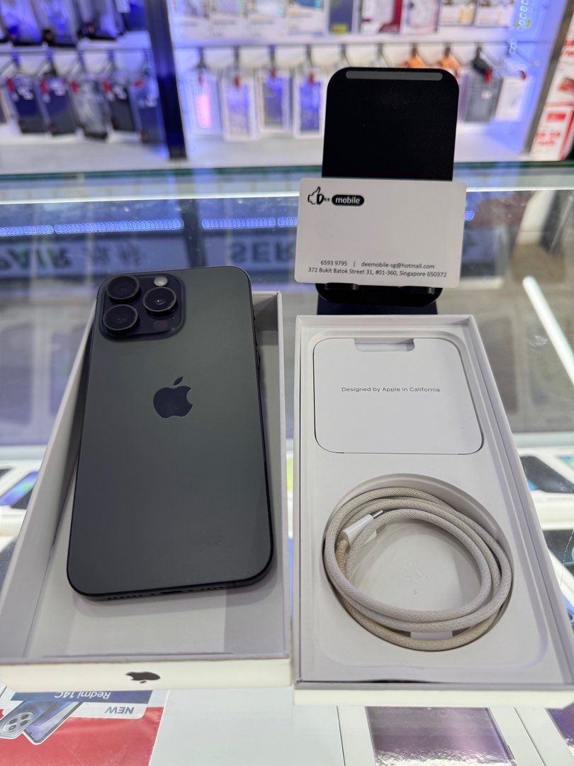 iPhone 15 Pro Max 256GB Black Titanium, Mobile Phones & Gadgets, Mobile Phones, iPhone, iPhone ...