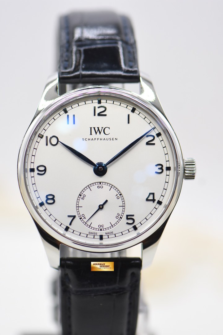 IWC PORTUGUESE SMALL SECONDS 40mm STEEL AUTOMATIC IW358304 (MINT ...