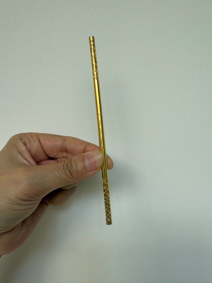 Journey to the west Golden magic stick/metal stick- fidget toy, Hobbies ...