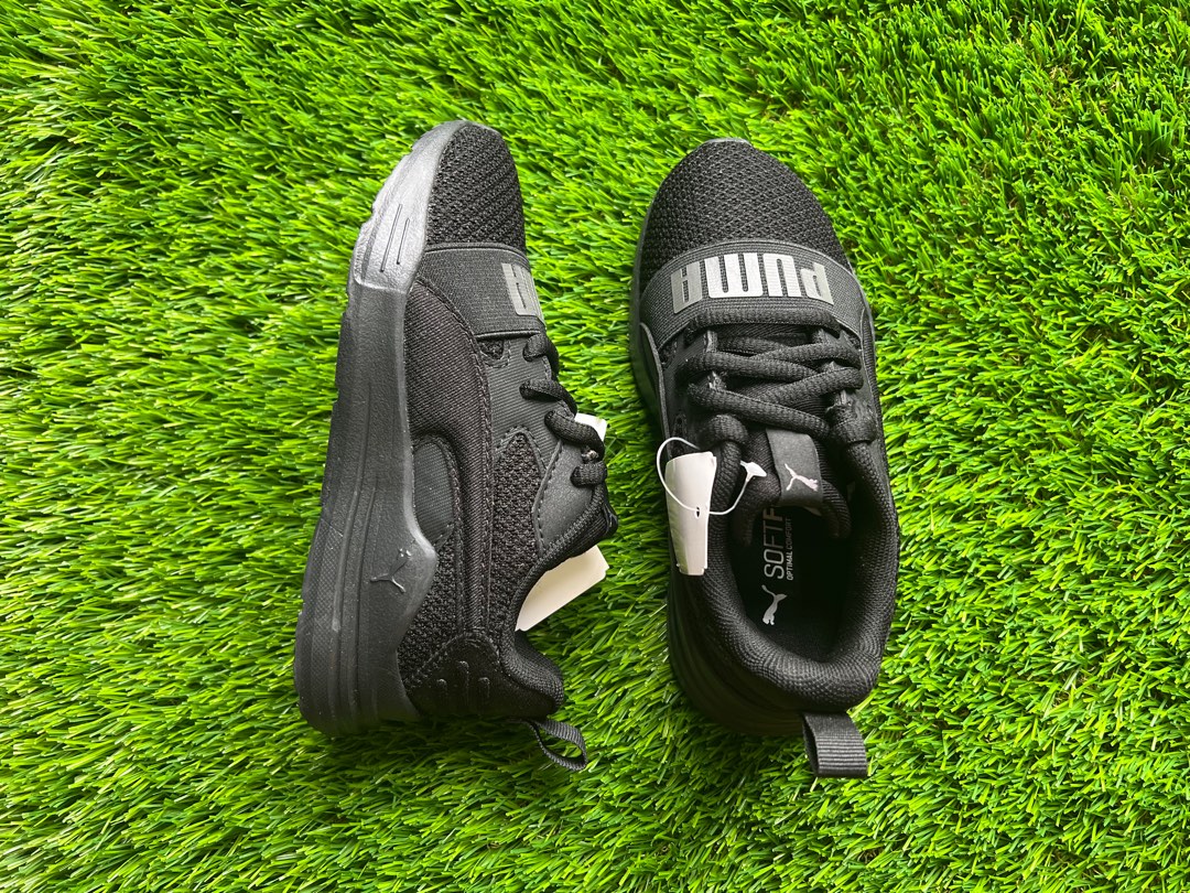Kasut Sekolah Puma - Kasut Kanak-Kanak Kasut Hitam, Babies & Kids ...