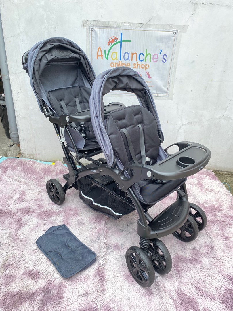 Katoji Sit and stand tandem Stroller complete, Babies & Kids, Going Out ...
