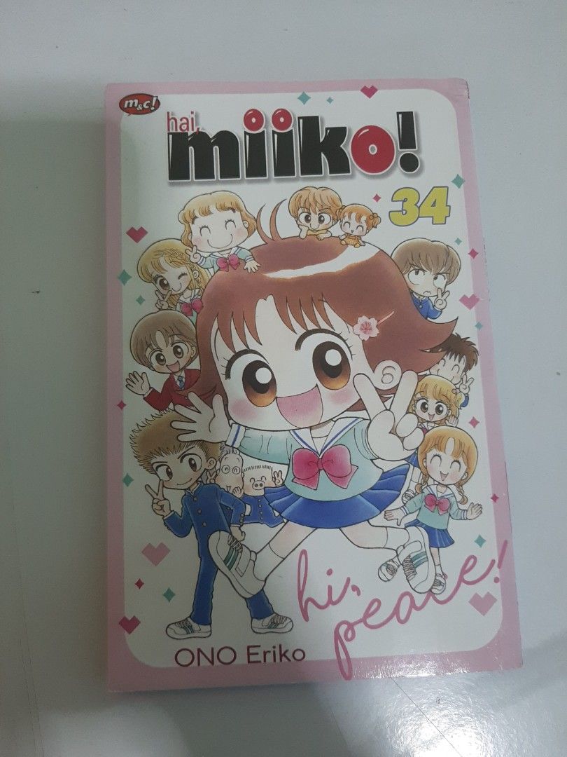 Buku Komik Hai Miiko edisi 34 Ono Eriko bahasa Indonesia gramedia, Buku & Alat Tulis, Komik dan ...