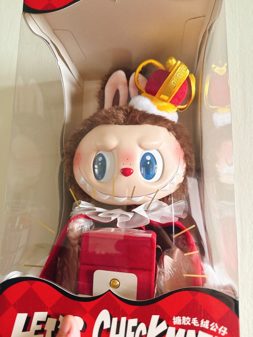 Labubu checkmate king, Hobbies & Toys, Toys & Games on Carousell
