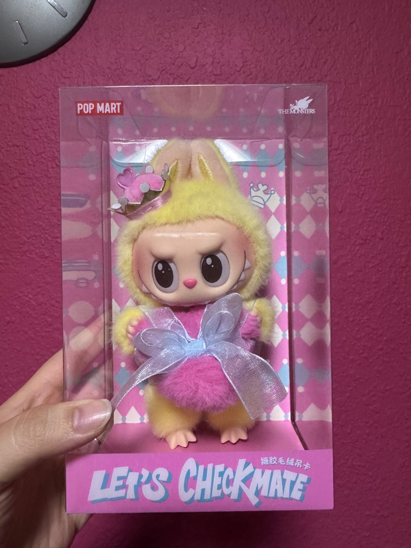 Labubu Checkmate Queen, Hobbies & Toys, Toys & Games on Carousell