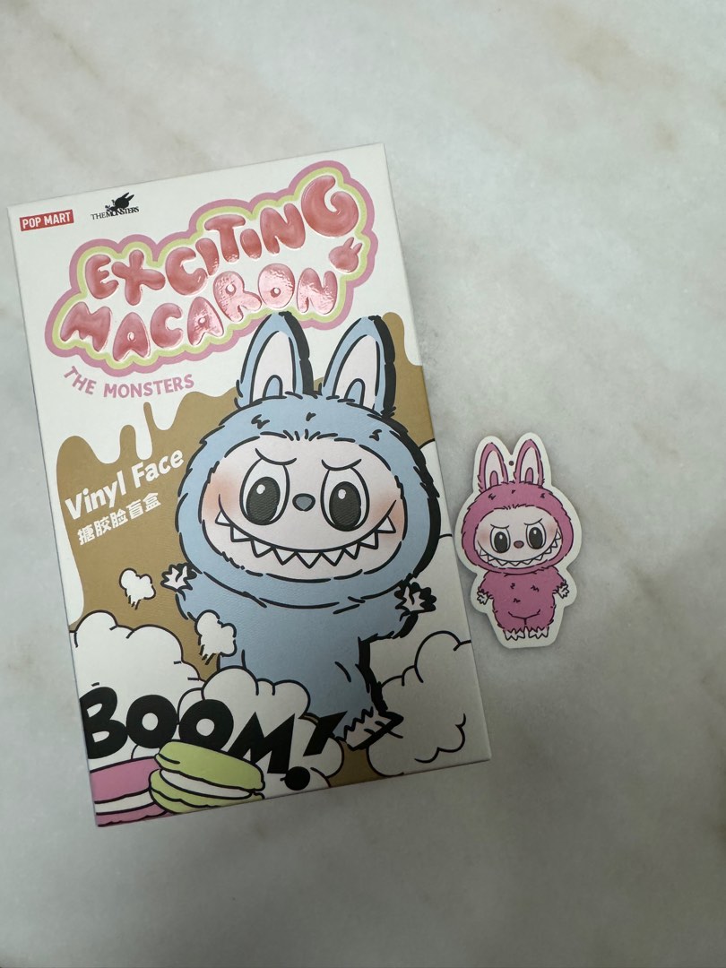 LABUBU Exciting Macaroon V1 The Monsters, Hobbies & Toys, Toys & Games ...