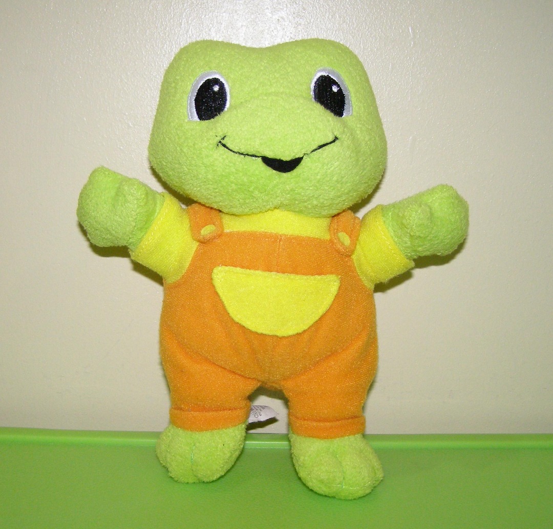 LEAP FROG BABY Tad Plush Toy, Hobbies & Toys, Toys & Games on Carousell