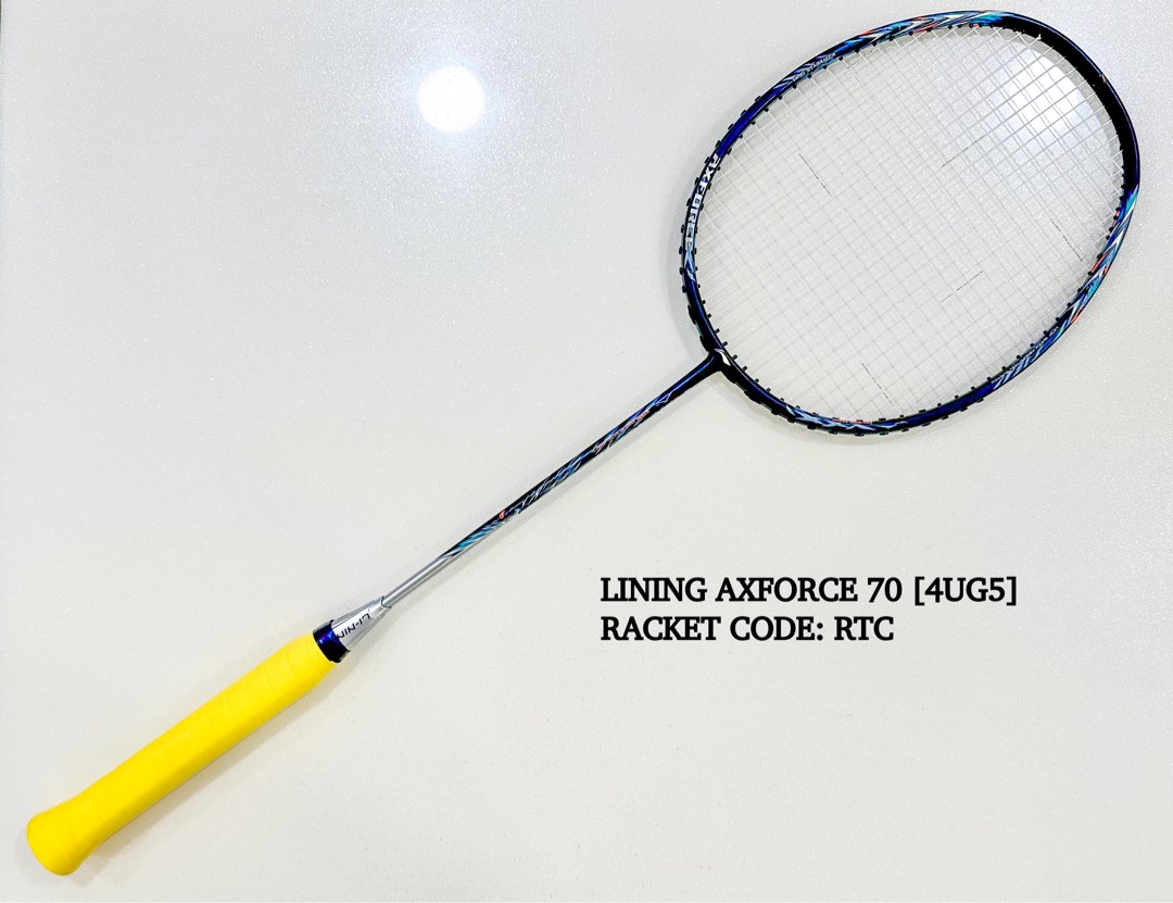 LINING AXFORCE 70 [4UG5], Sports Equipment, Sports & Games, Racket ...