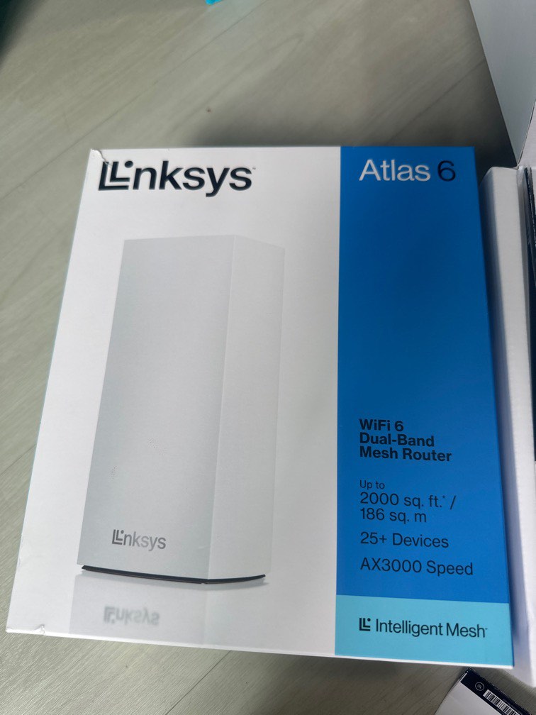 Linksys Atlas AX3000 Speed, Computers & Tech, Parts & Accessories, Networking on Carousell